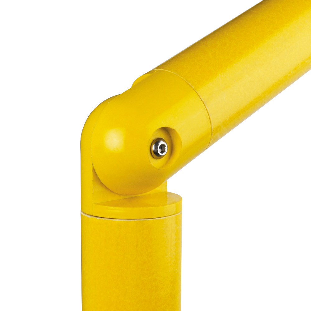 GRP Handrail Fitting Internal Adjustable Joint – Clamp Safe Solutions