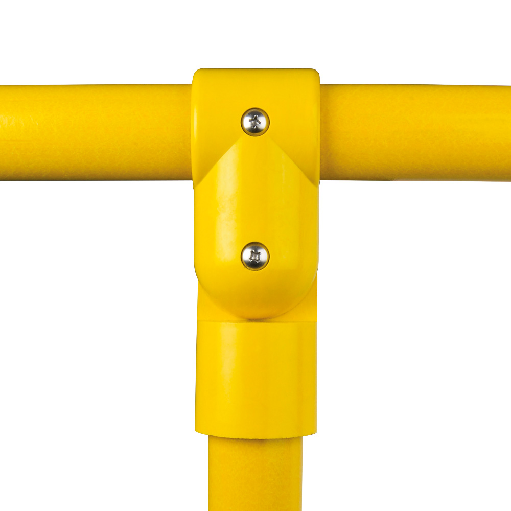 GRP Handrail Fitting Universal 3 Way – Clamp Safe Solutions