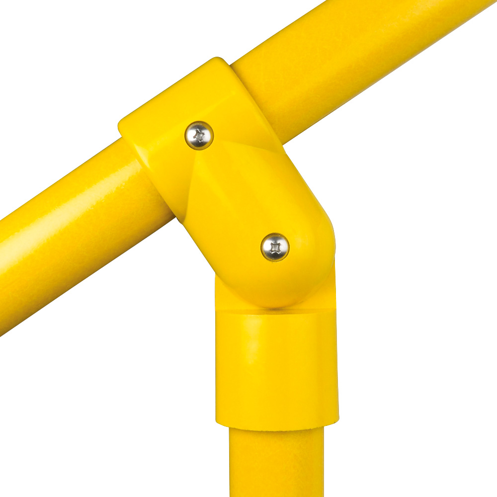 GRP Handrail Fitting Universal 3 Way – Clamp Safe Solutions