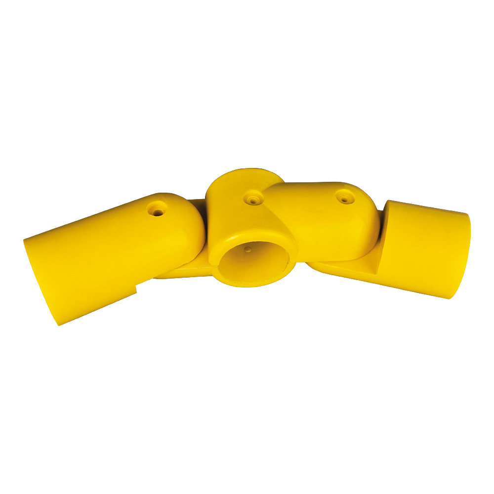 GRP Handrail Fitting Universal 4 Way – Clamp Safe Solutions