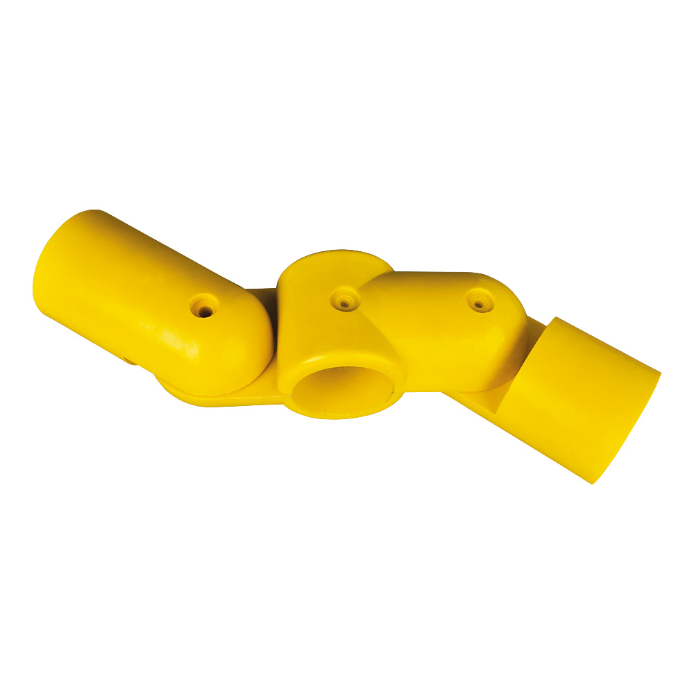 GRP Handrail Fitting Universal 4 Way – Clamp Safe Solutions