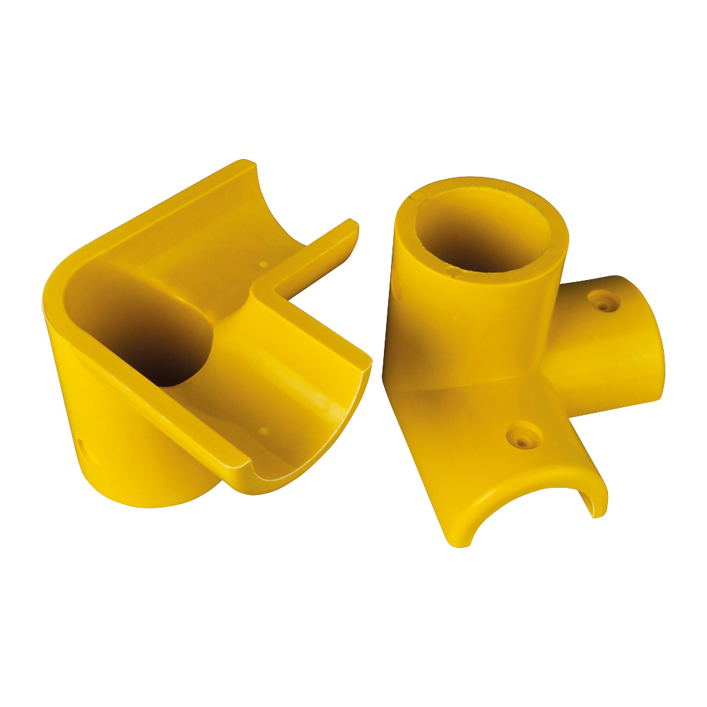 GRP Handrail Fitting Middle Corner – Clamp Safe Solutions