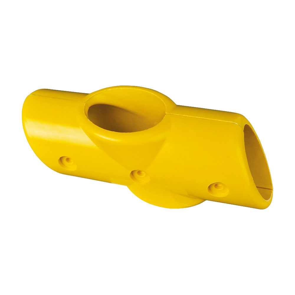 GRP Handrail Fitting 60° Middle Cross – Clamp Safe Solutions