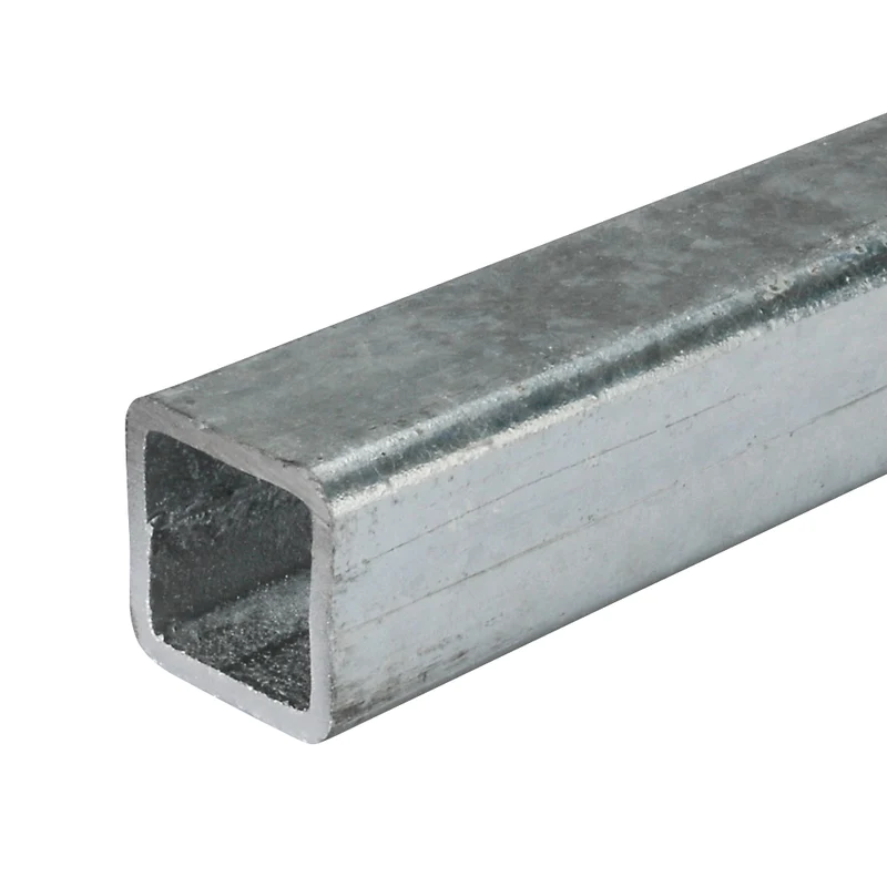 Galvanised Box Section 25 x 25mm 2.5mm Wall Thickness 3m Long - Clamp ...