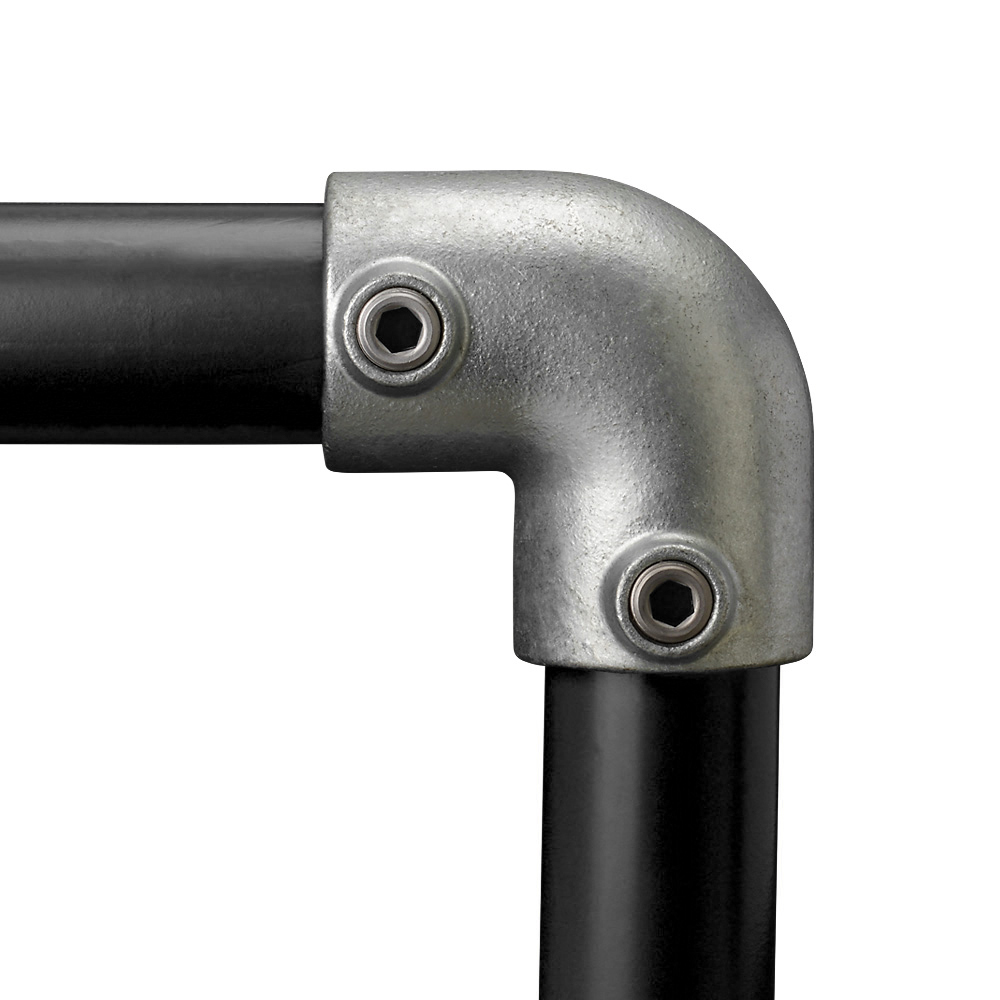 125E - 90° Elbow - Allen Key Tube Clamp