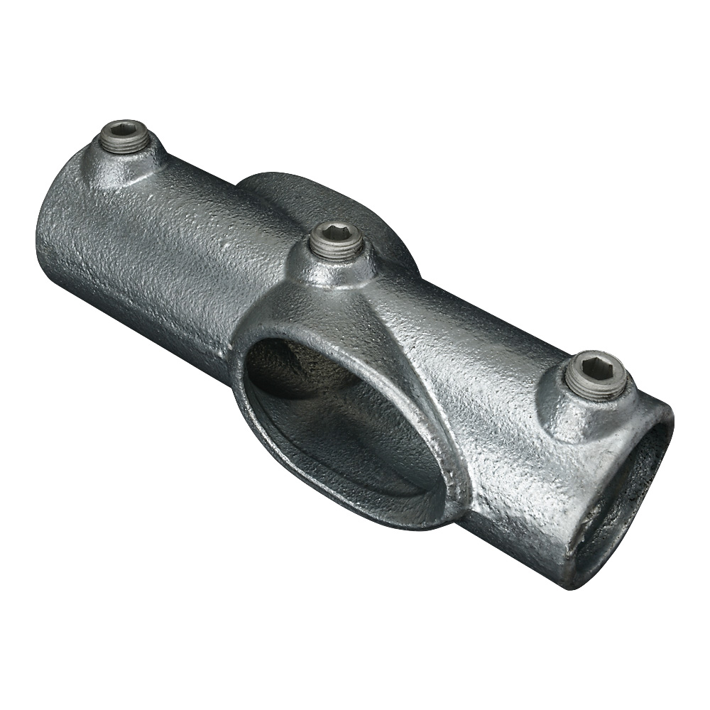 130D 30-45° Adjustable Mid Rail Connector Key Clamp To Suit 48.3mm Tube ...