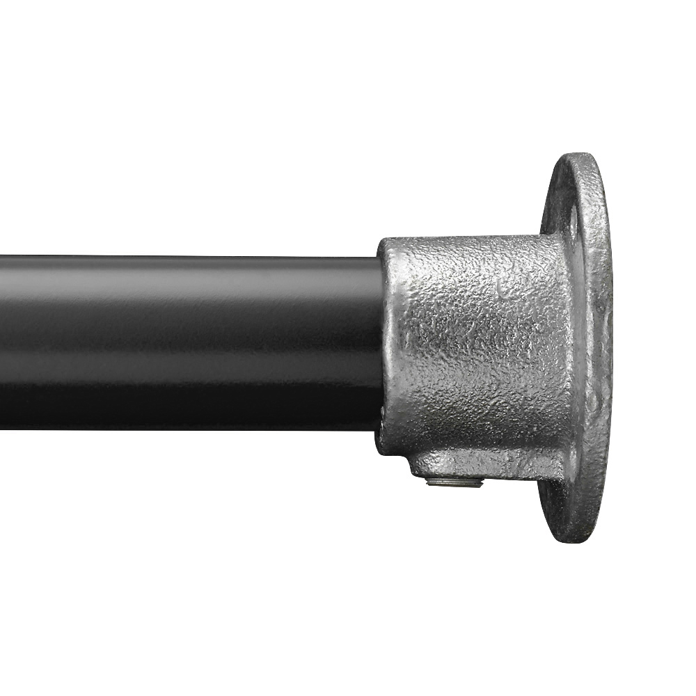 131A Wall Flange Key Clamp To Suit 26.9mm Tube – Clamp Safe Solutions