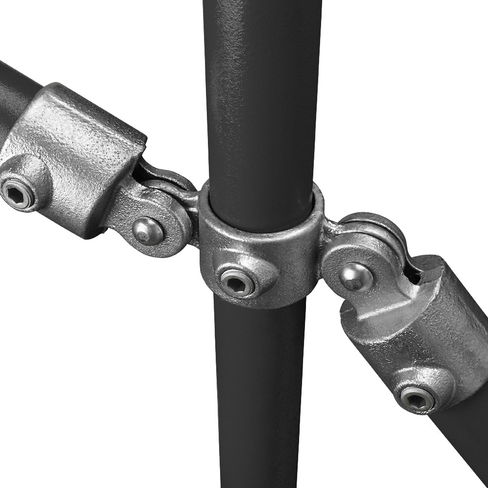 167E Double Swivel Socket Connection Key Clamp To Suit 60.3mm Tube ...