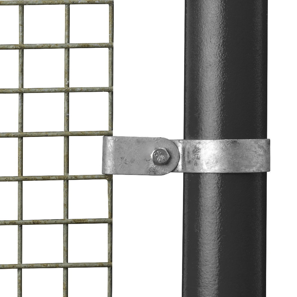 170E Single Mesh Infill Panel Clip Key Clamp To Suit 60.3mm Tube ...