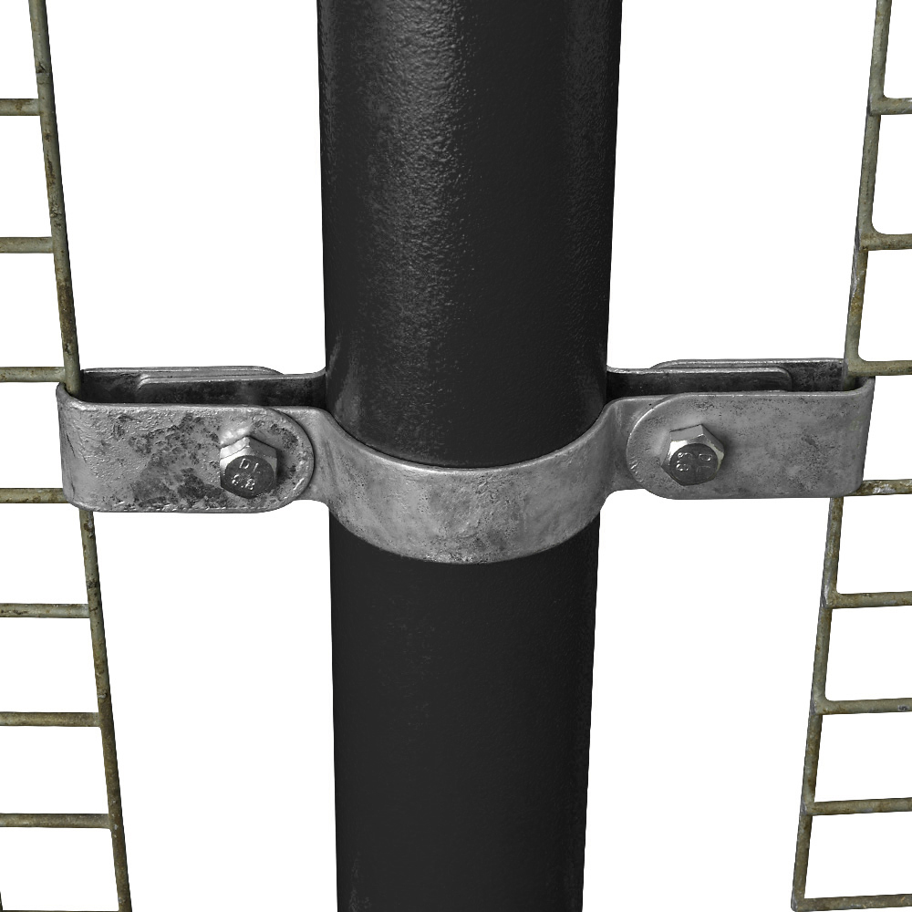 171E Double Mesh Infill Panel Clip Key Clamp To Suit 60.3mm Tube ...