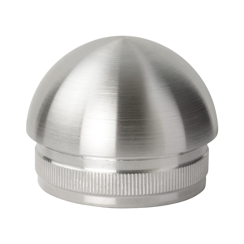 304 Stainless Steel Domed End Cap To Suit 42.4mm x 2mm Tube - Clamp ...