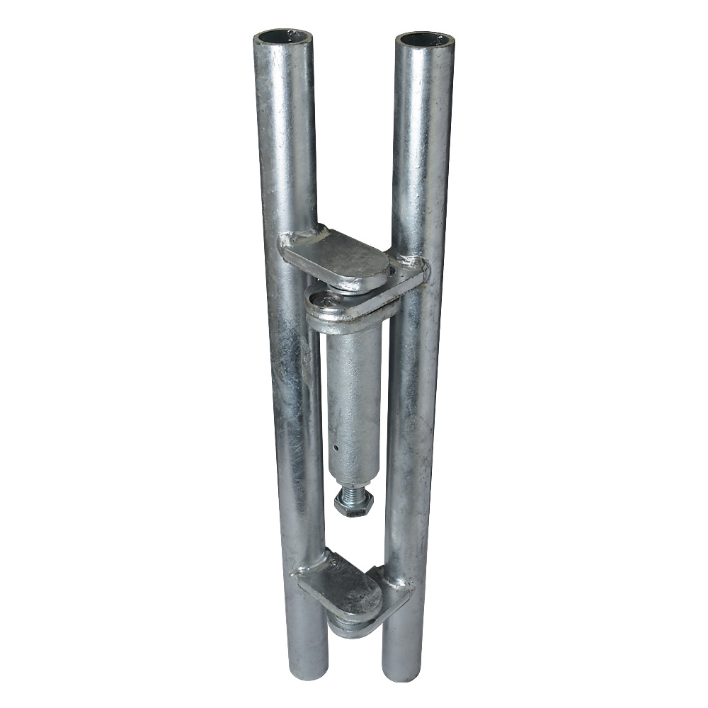 Pre Welded Sprung Gate Hinge Set For 33.7mm Tube - Clamp Safe Solutions