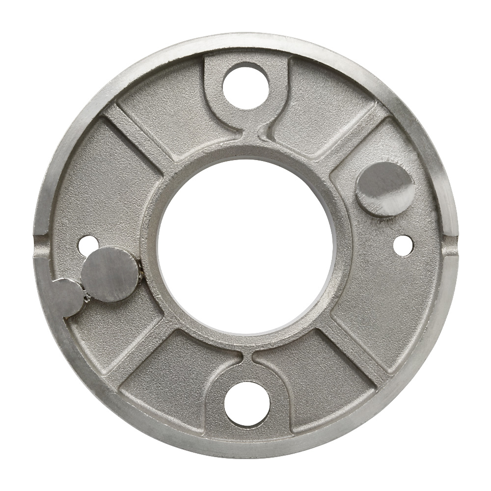 316 Post Base Plate 100mm Diameter To Suit 42.4mm Tube - Clamp Safe ...