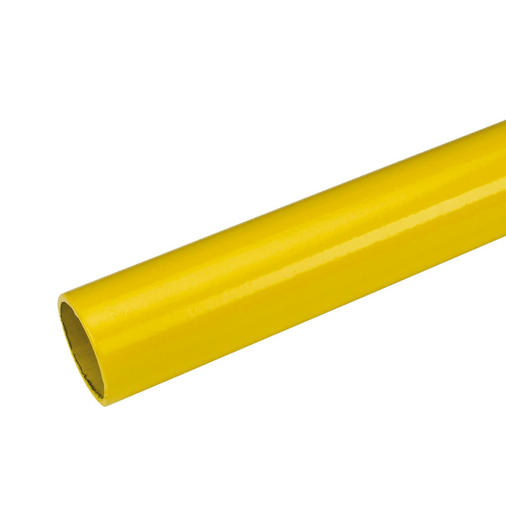 1060mm Yellow (RAL 1023) Tube 33.7mm Outside Diameter - Upright Length ...