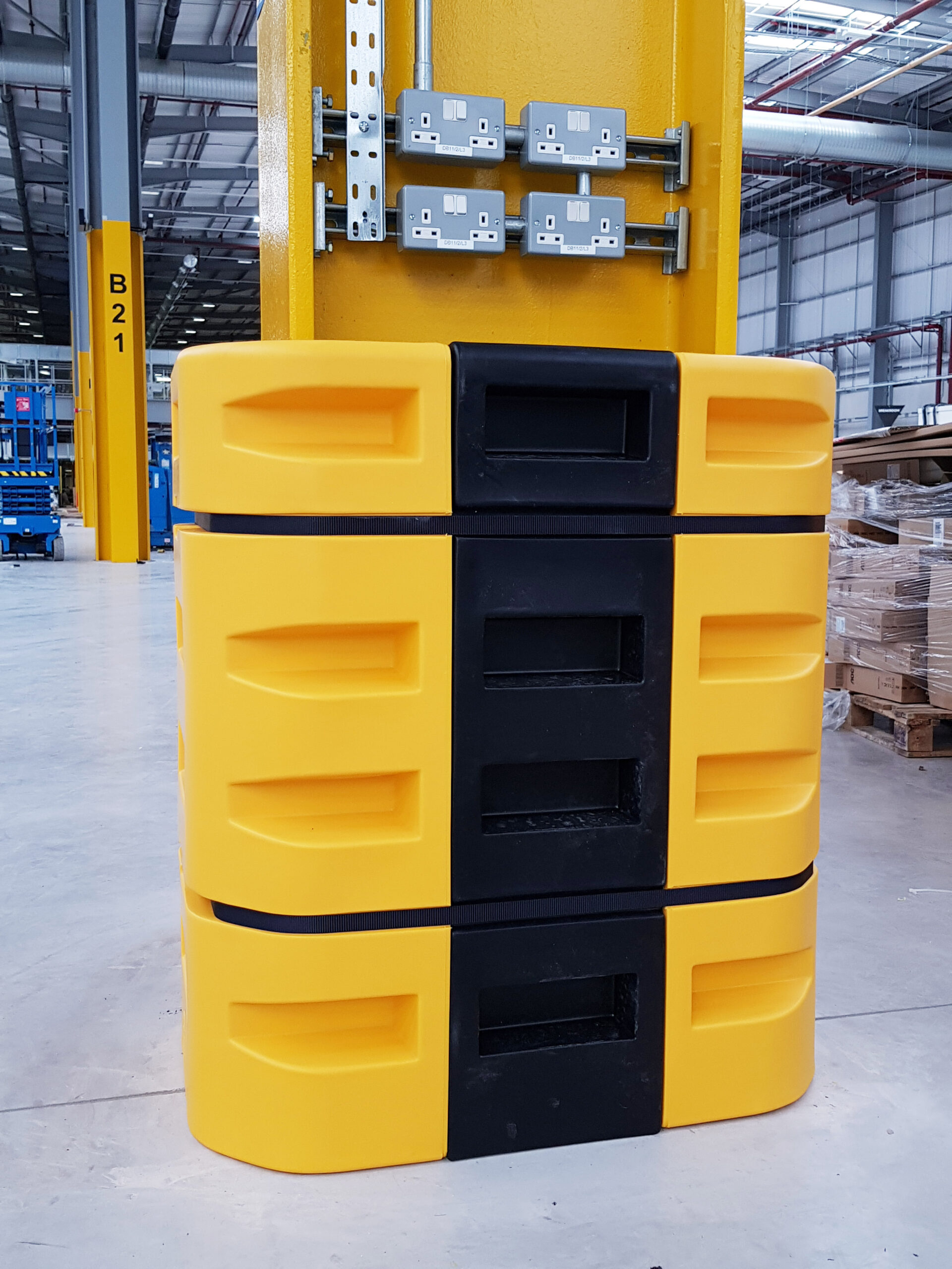 Polywrap Column Protectors - Clamp Safe Solutions